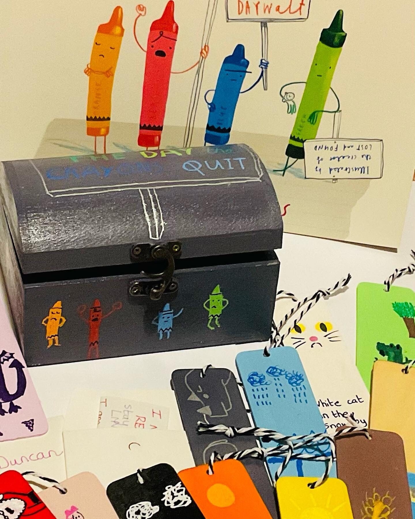 The Day the Crayons Quit Story Chest - Etsy