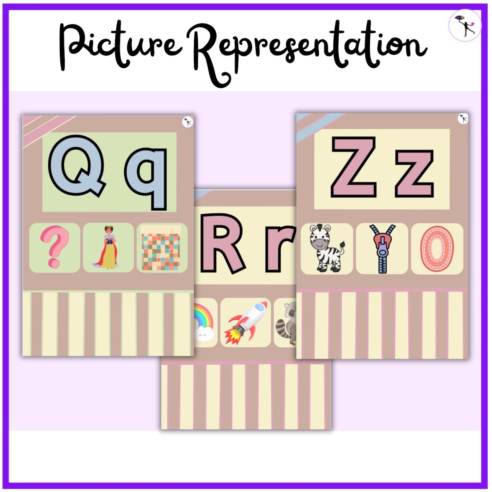 ABC Flashcards: Calming Colors Alphabet for Classroom Decor (PDF) - Etsy