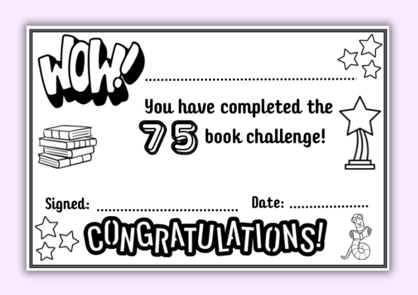 Reading Log Bookmarks: Reading Tracker Reading Challenge School ...