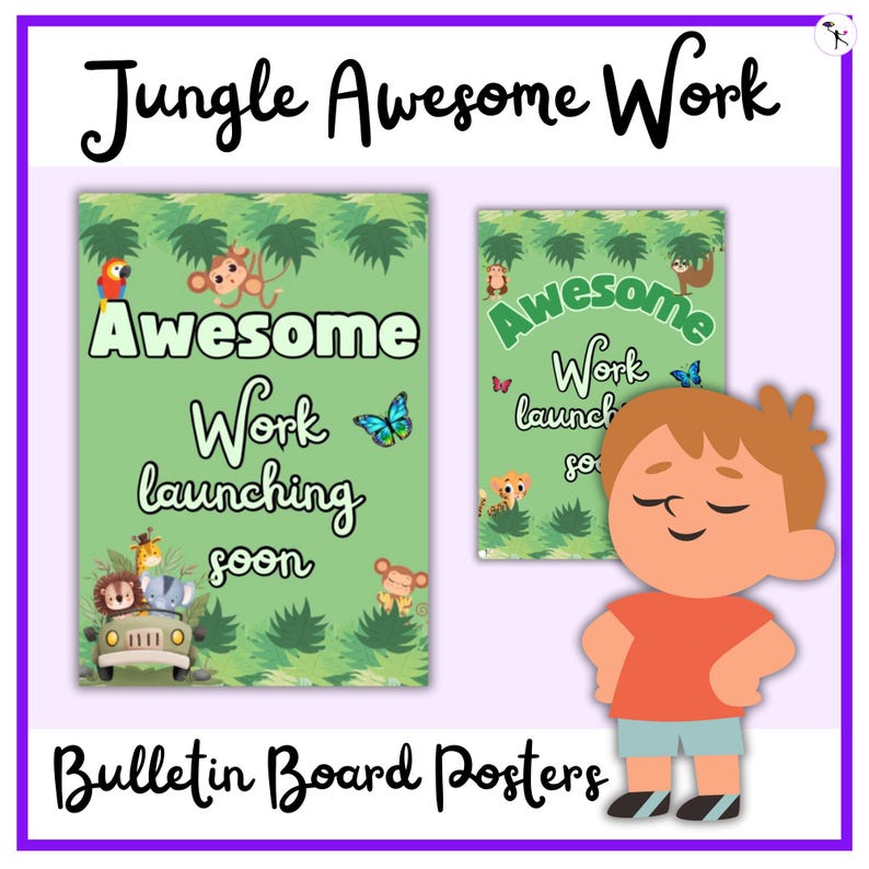 Jungle Theme Classroom Decor: Classroom Posters; Classroom Decor ...