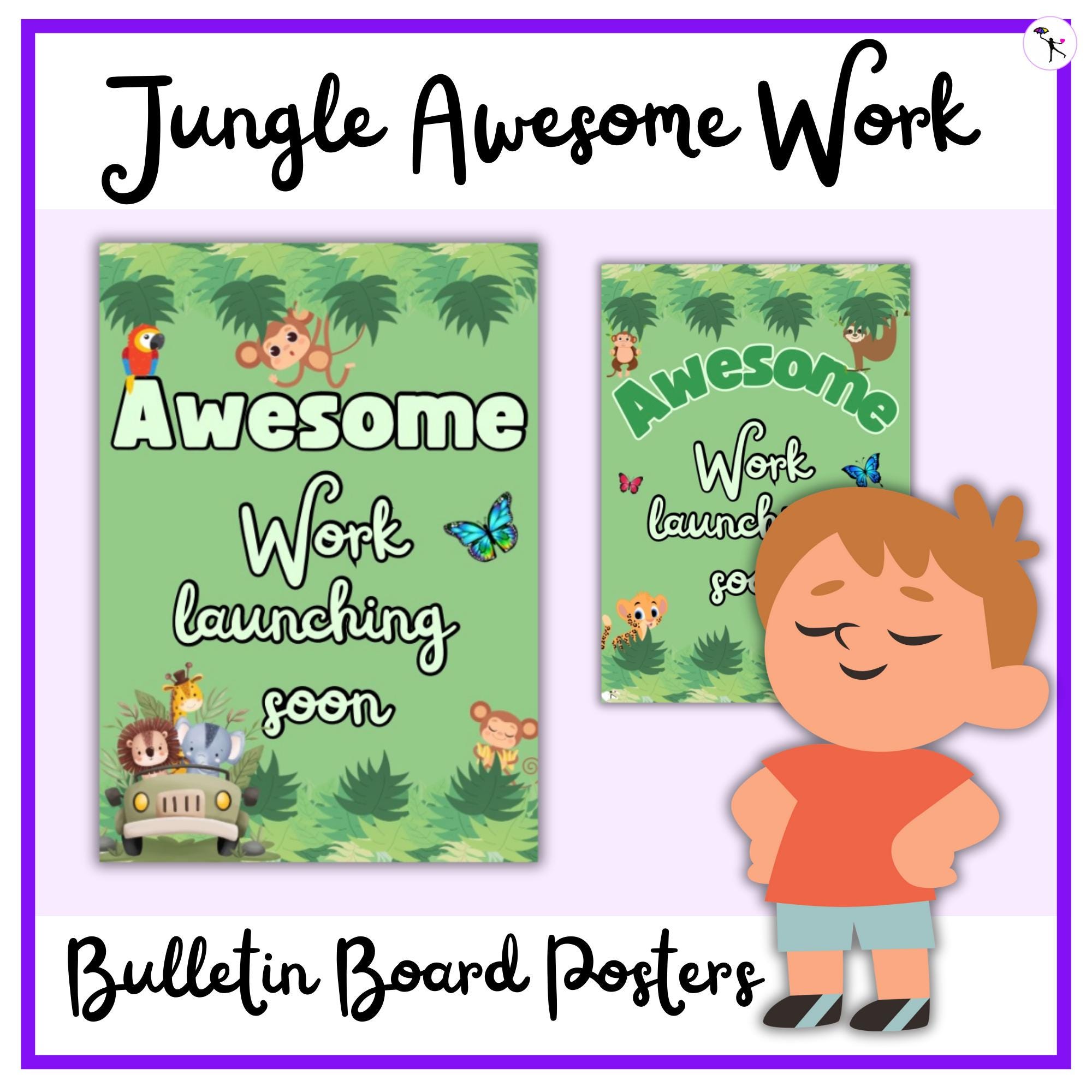 Jungle Theme Classroom Decor: Classroom Posters; Classroom Decor ...