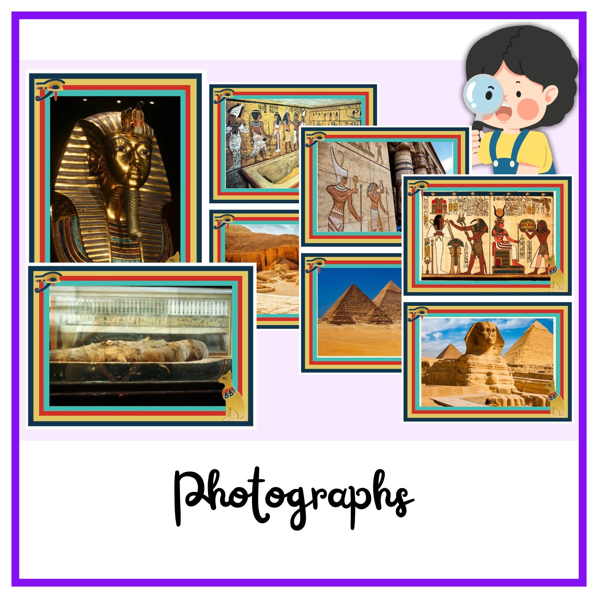 Ancient Egyptian Classroom Printables Display With Hieroglyphics ...