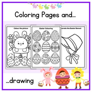 Easter Activity Booklet: Printable Puzzles, Mazes, Coloring Pages ...