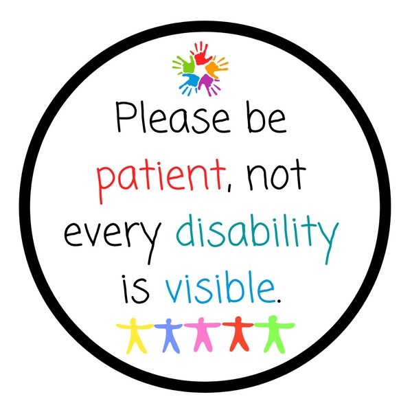 Disability Stickers - Etsy