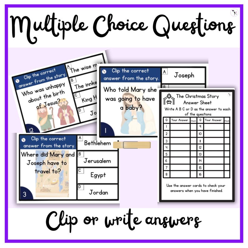 The Christmas Nativity Story: Story Retell Activity; Reading Center ...