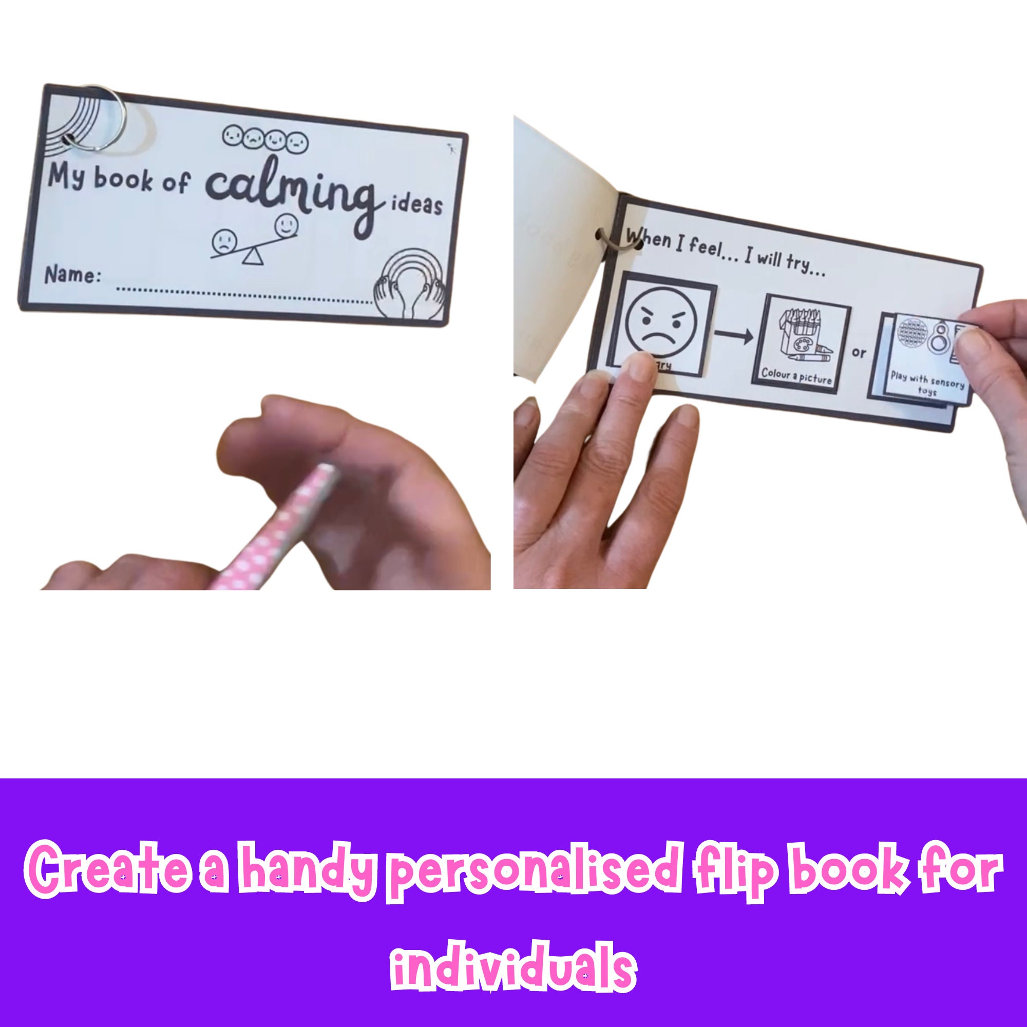 Self Regulation and Calming Strategies for Kids: Printable Resources ...