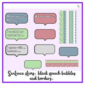 Math Display Board for Classroom Decor, Elementary Resources, Primary ...