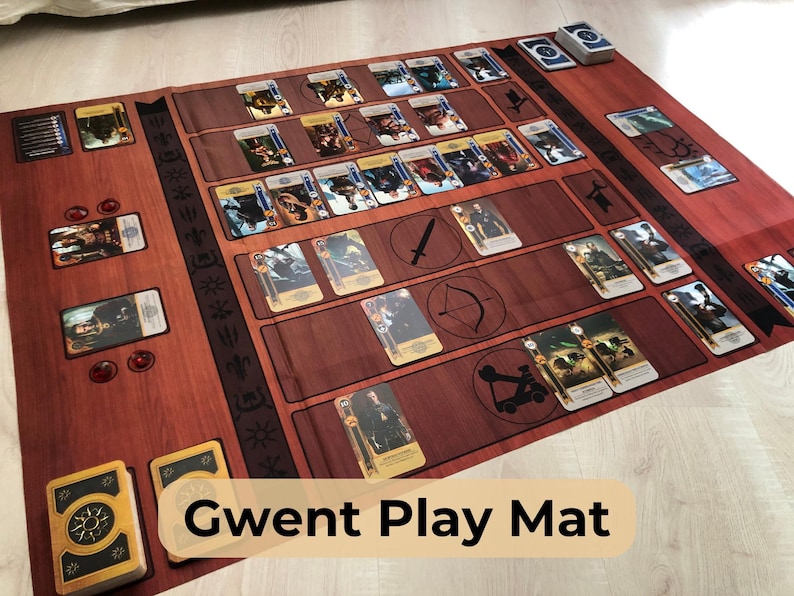Gwent Playmat / Game Board for the Witcher Card Game Lovers - Etsy