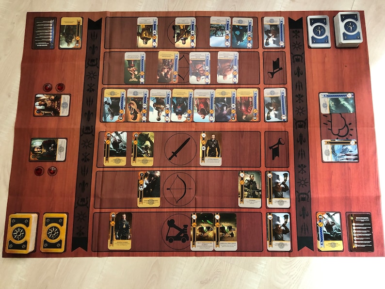 Gwent Playmat / Game Board for the Witcher Card Game Lovers - Etsy