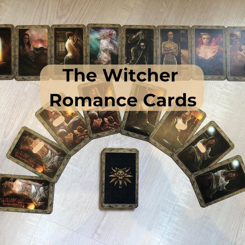 The Witcher 1 Romance Cards - Etsy