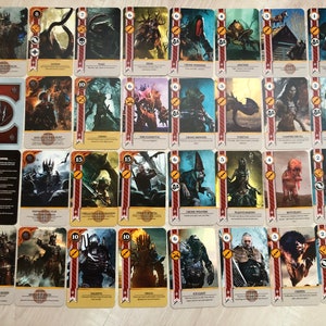 Gwent Set 530 Cards, All 5 Decks - for the Witcher Lovers - Etsy