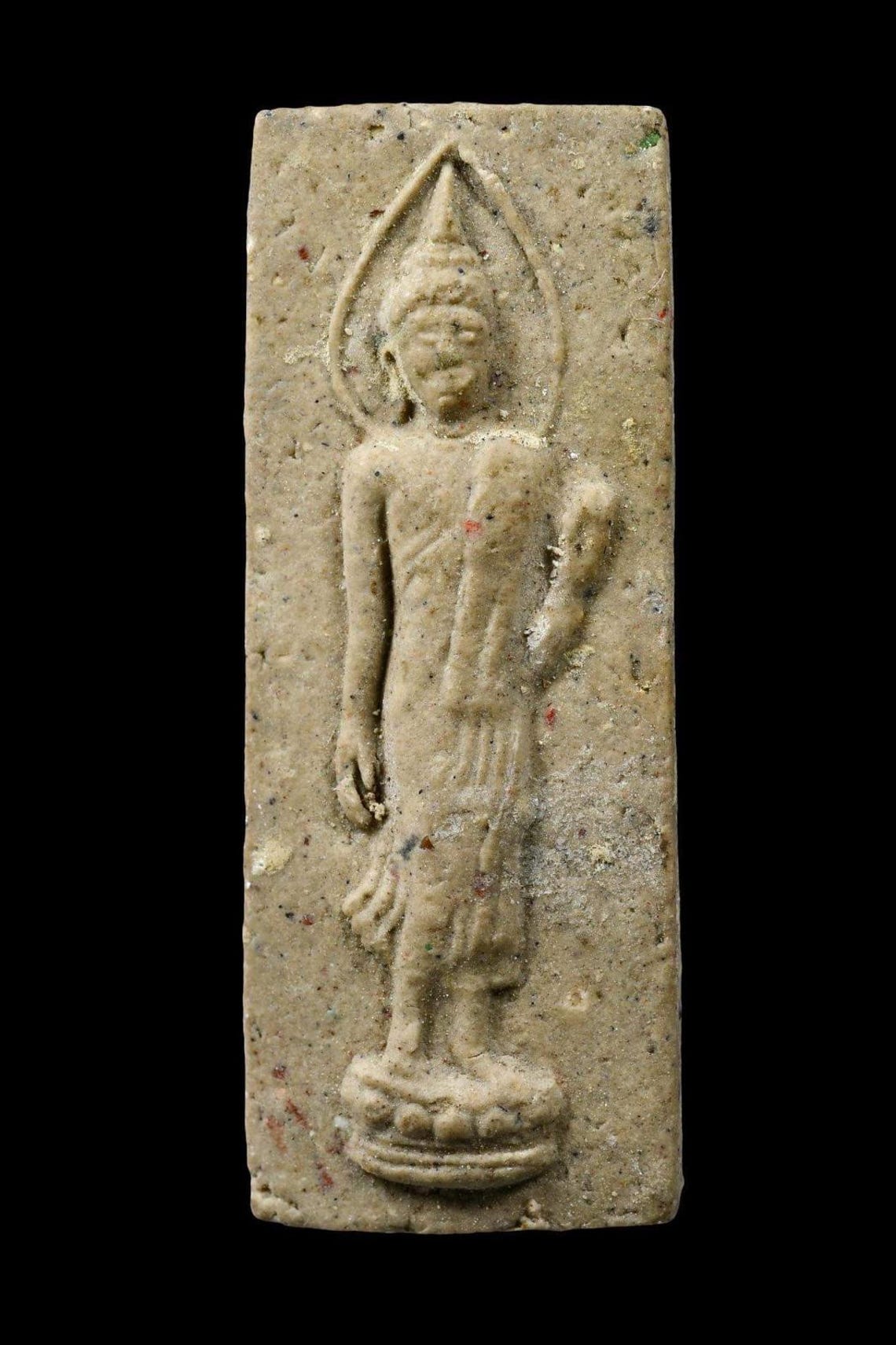 Thai Amulet 行走佛 White Phra Leela Taprachan Card Roon Nen First Batch Lp ...