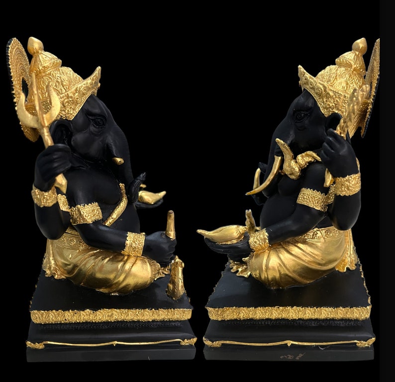 Thai Lanna Amulet Phra Pikanet Lord Ganesha Bucha Statue S/no 325 ...