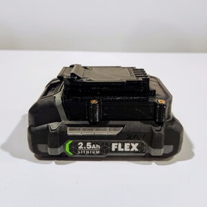 Flex 24v Low Profile Battery Adapter for Porter Cable / Black and ...