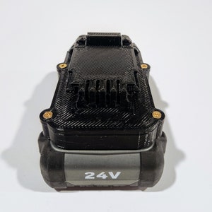 Flex 24v Low Profile Battery Adapter for Porter Cable / Black and ...