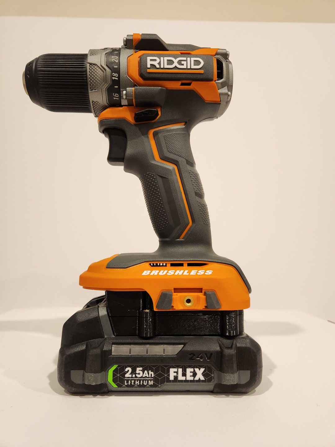 Flex 24v Low Profile Battery Adapter for Ridgid 18v Tools - Etsy