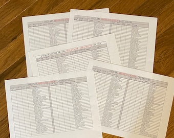 Apple Barrel Acrylic Paint Color Chart Download Editable Excel ...