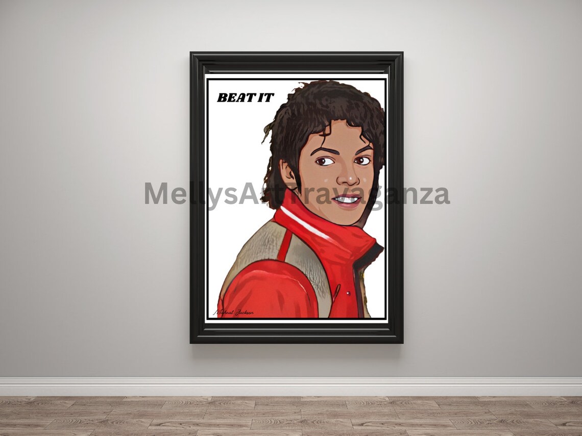 Micheal Jackson Popular Hits Printable Posters Including Thriller and ...