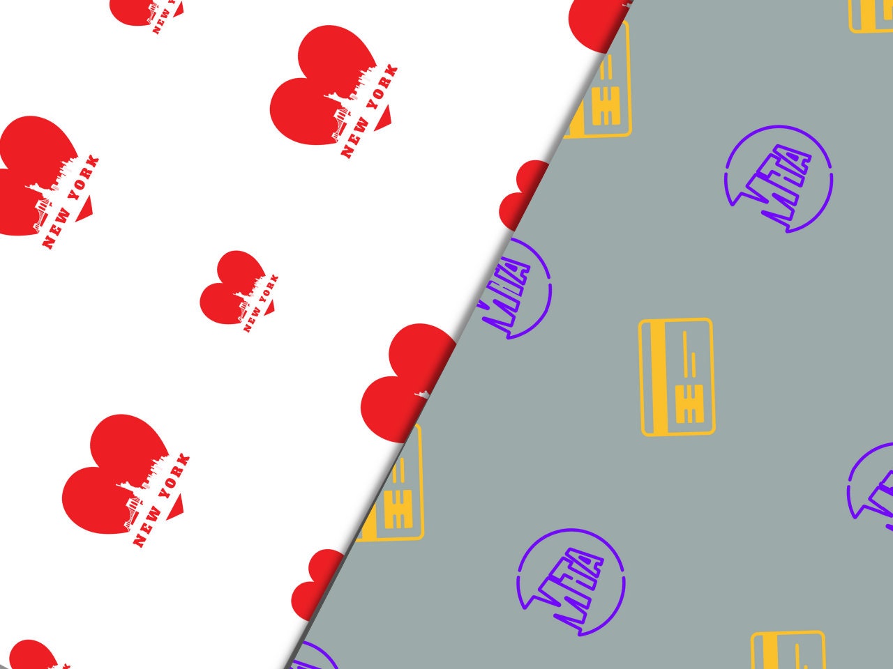 New York City Pattern Digital Paper INSTANT DOWNLOAD Set of 14 Unique ...