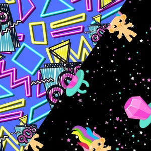 90s Style Digital Paper Pack-12"x 12" INSTANT Download-digital Prints ...