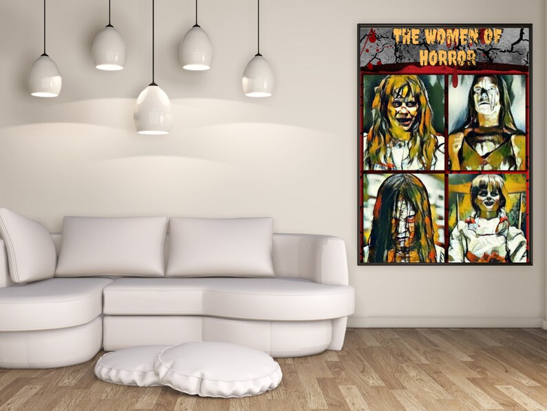 The Women of Horror Printable Poster-instant Download-image Download 14 ...