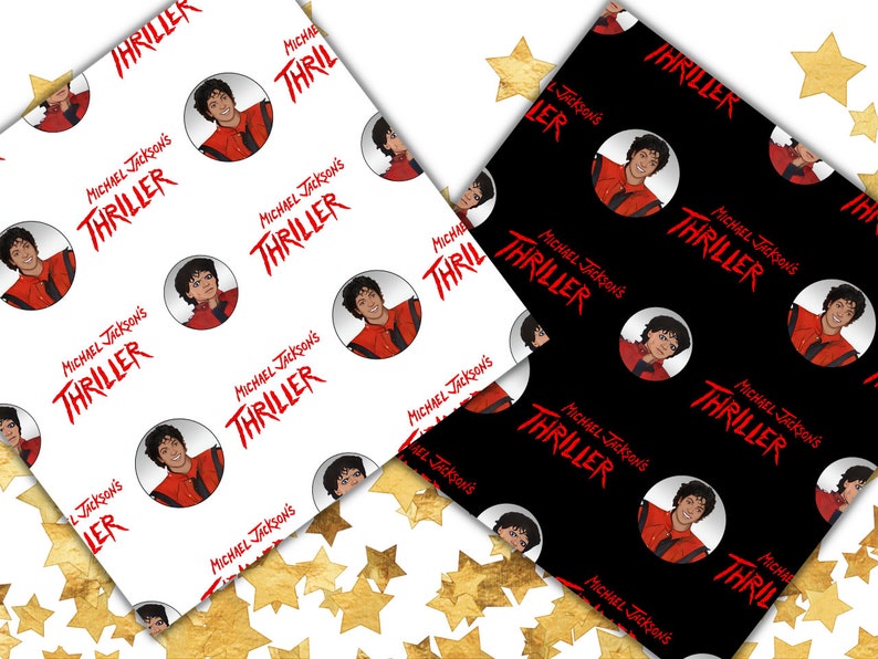 Michael Jackson Top Hts Digital Seamless Paper Pattern Pack: Set of 14 ...