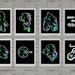 Printable Pixel Video Game Digital Posters-set of 8-INSTANT Download ...