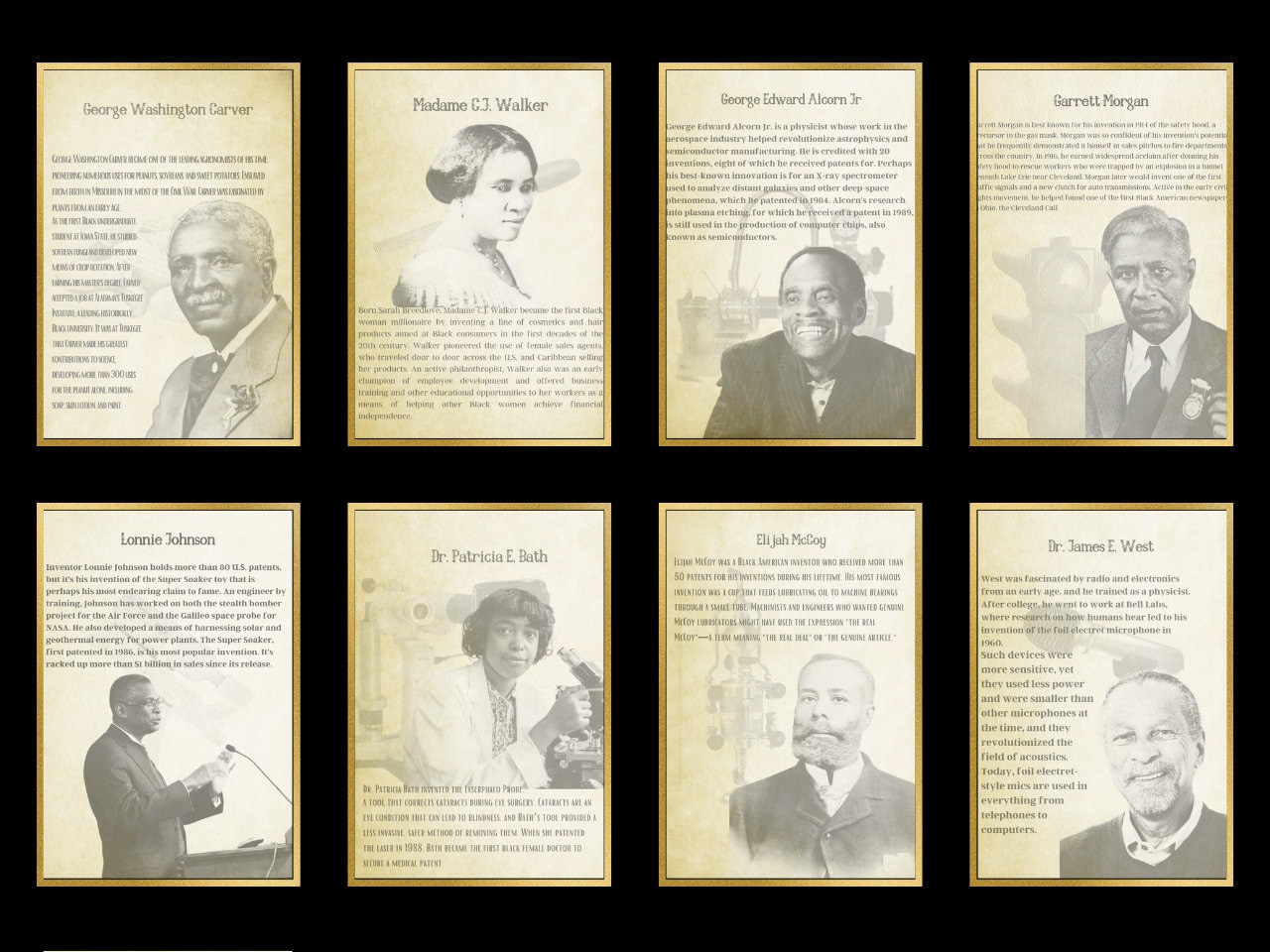 Black Inventors Printable Vintage Wall Art Set of 8- INSTANT Download ... Black Inventors Printable Vintage Wall Art Set of 8- INSTANT Download ...