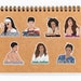 90's R&B Printable Sticker Set of Some of the Most Popular Artists From ...