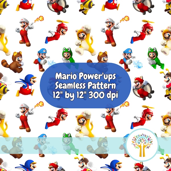 Mario Power Ups - Etsy