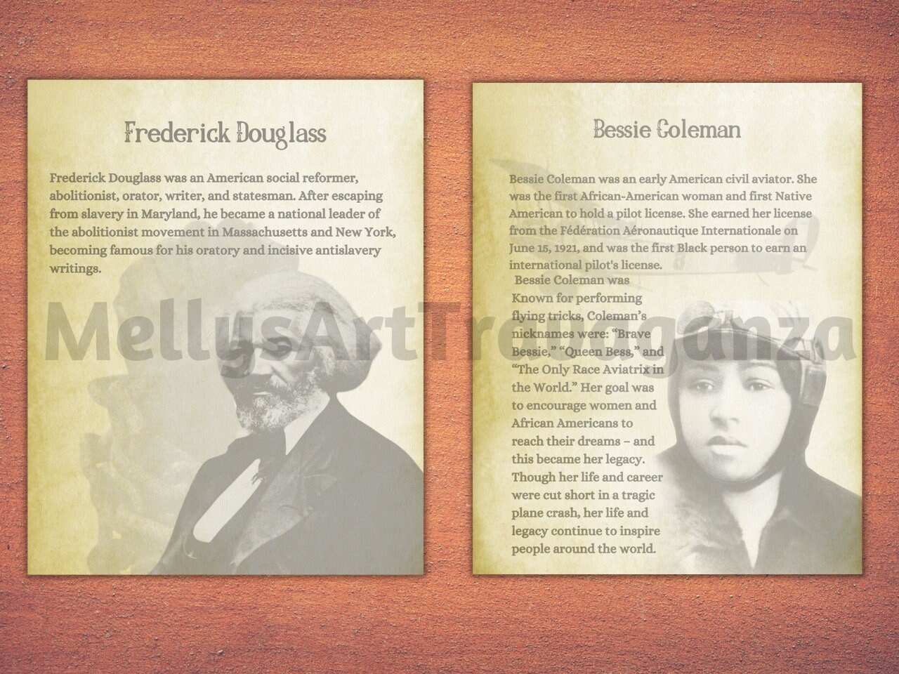 Black Civil Rights Leaders Printable Vintage Wall Art Set of 10- Black ...