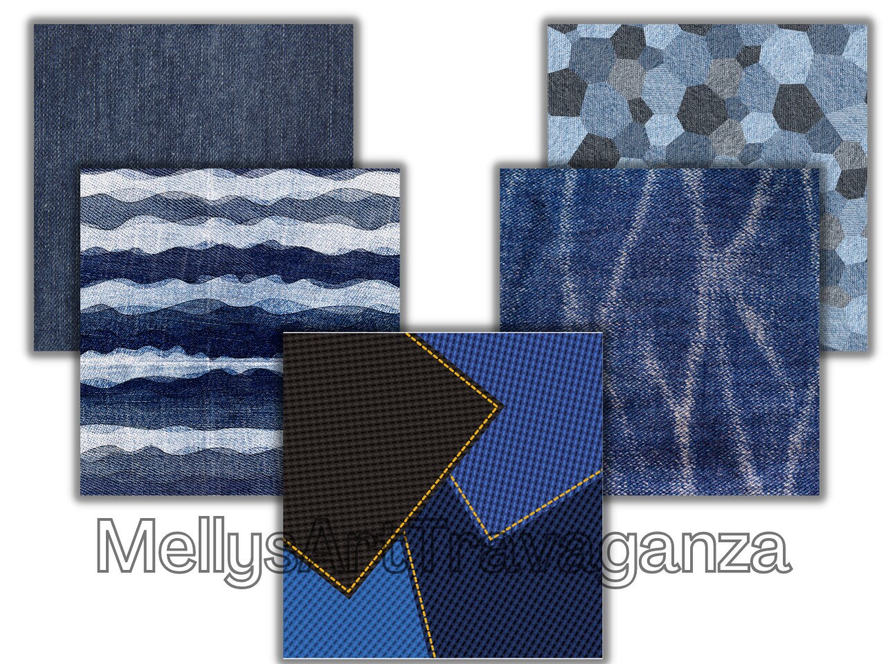 Jean Denim Digital Paper Pack-instant Download-12"x 12"- 20 Fashion ...