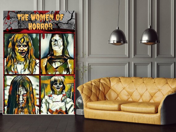 The Women of Horror Printable Poster-instant Download-image | Etsy
