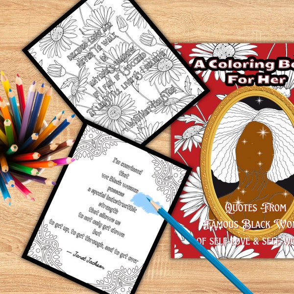 Famous Women Coloring Pages - Etsy