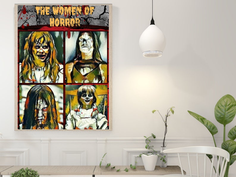 The Women of Horror Printable Poster-instant Download-image Download 14 ...
