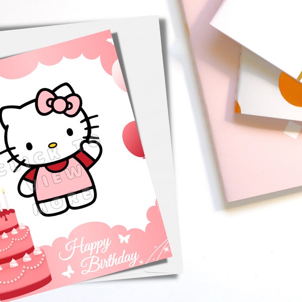 Hello Greeting Card - Etsy