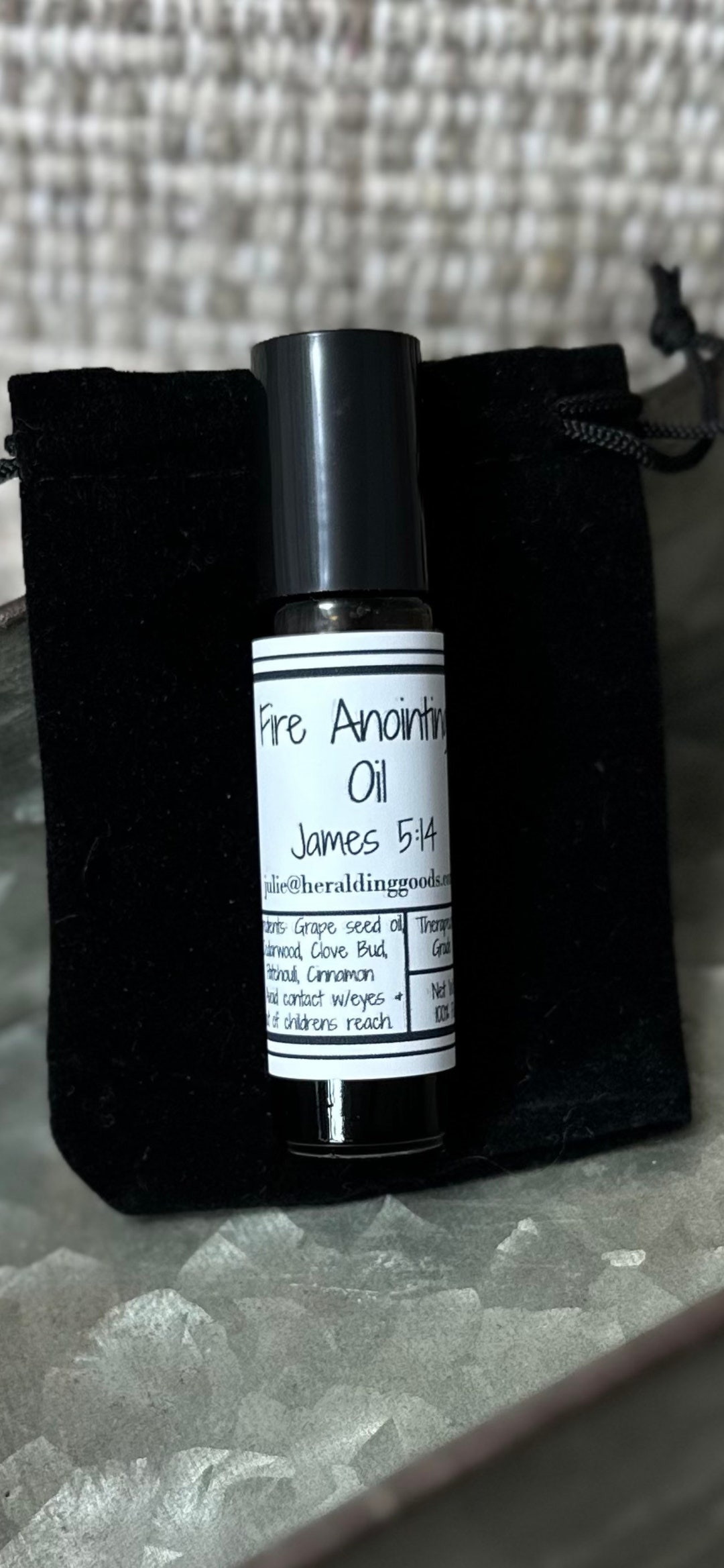 Fire Anointing Oil - Etsy