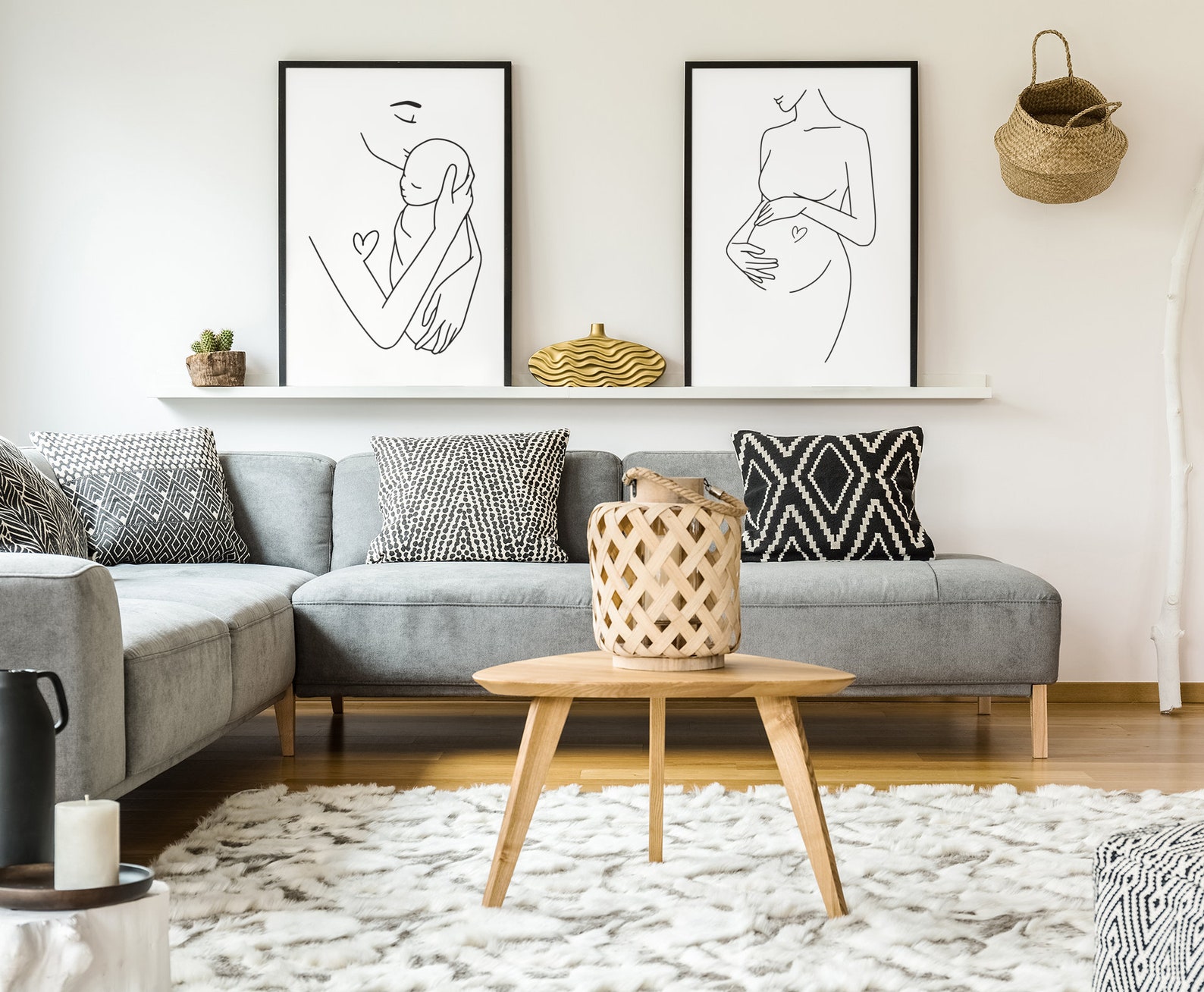 16 FINE LINE ART Graphics / Motherhood Artwork / Family Art / Drawing ...