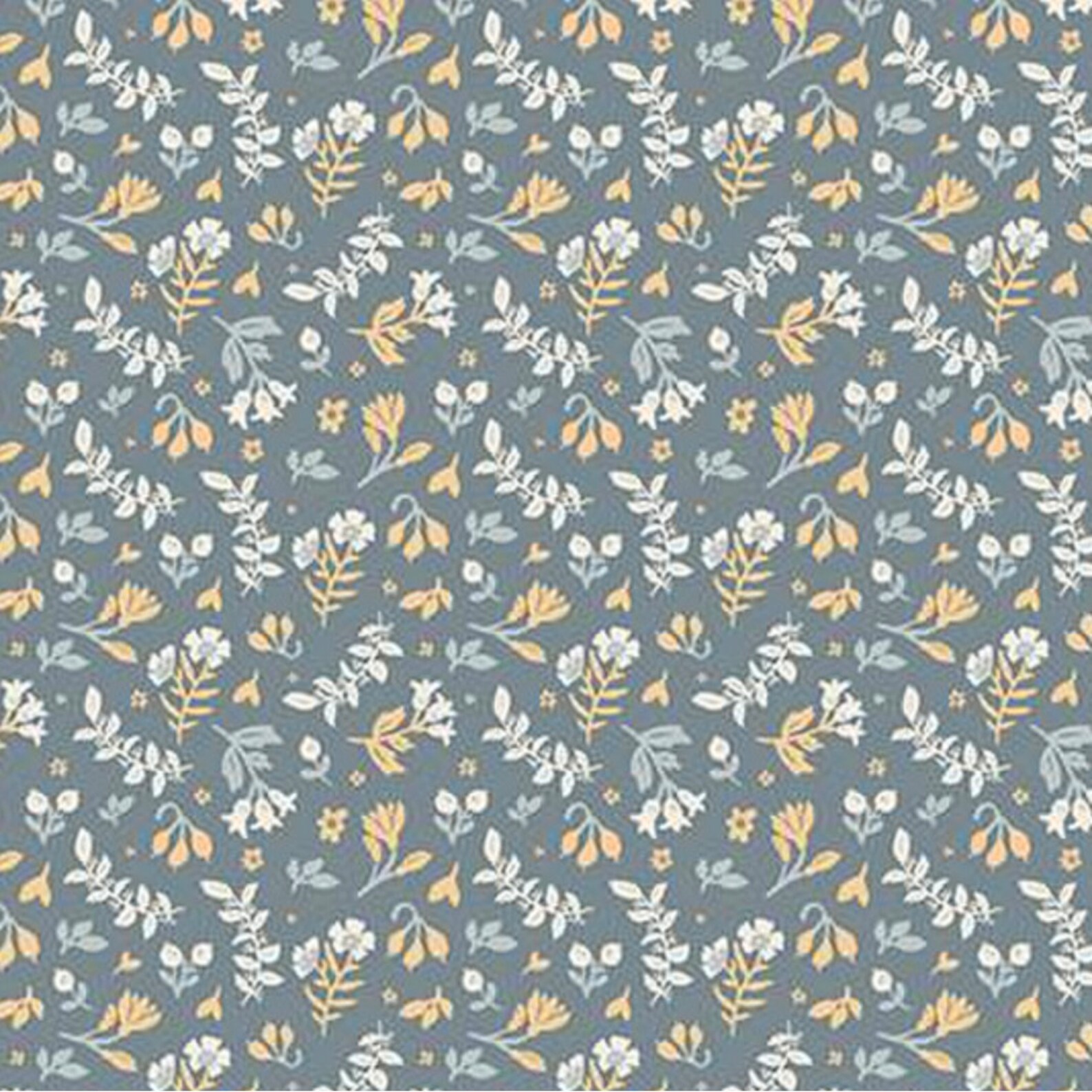 The Old Garden Edith Cornflower | Riley Blake Designs | Half Yard ...