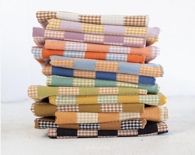 New! Checkmate Bundle Fat Quarters of 14 Fabrics | Fableism Supply Co ...