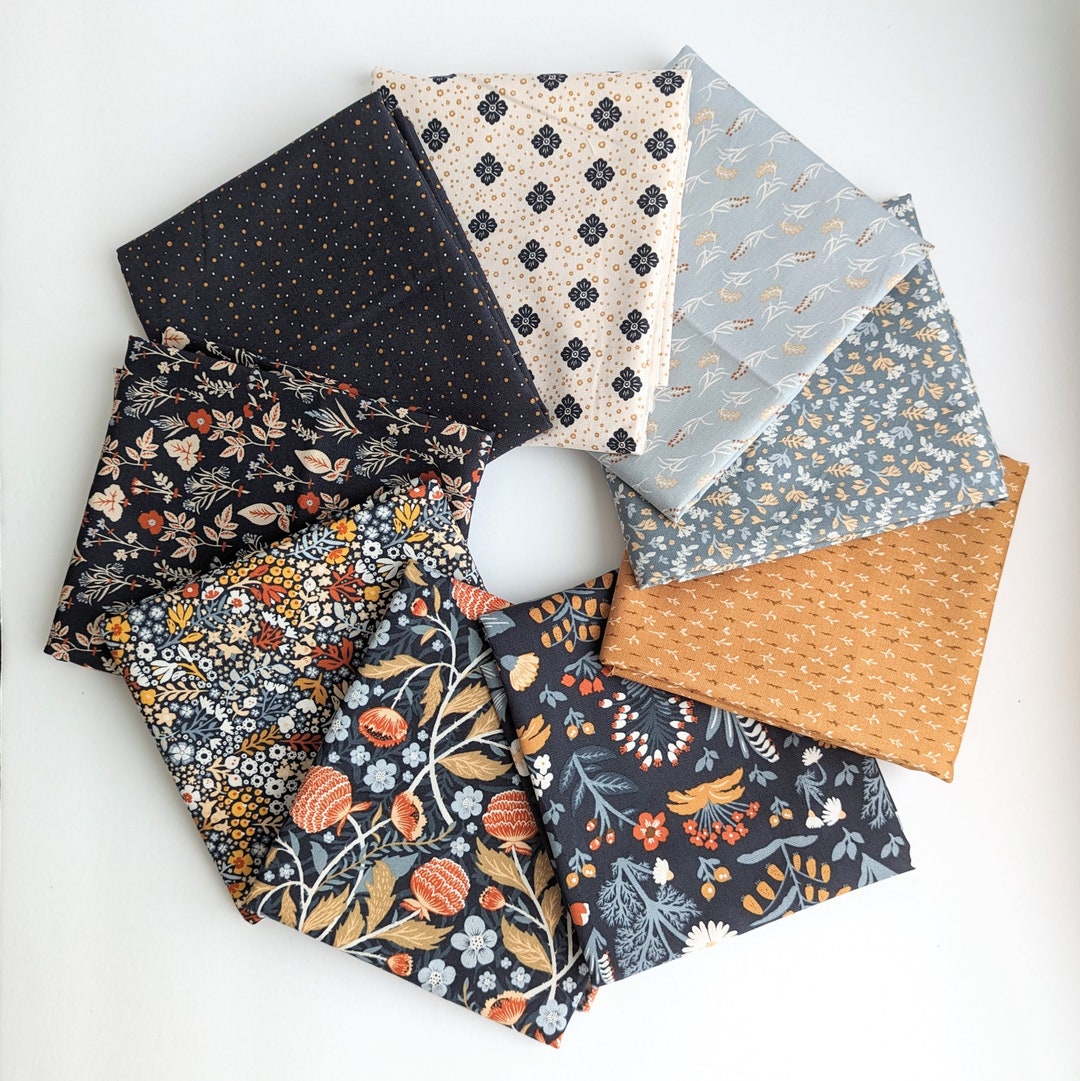 The Old Garden Bundle Fabrics of 9 Fabrics | Riley Blake Designs | Half ...