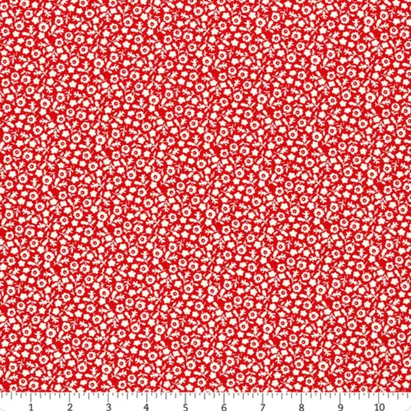 Red and White Fabric - Etsy