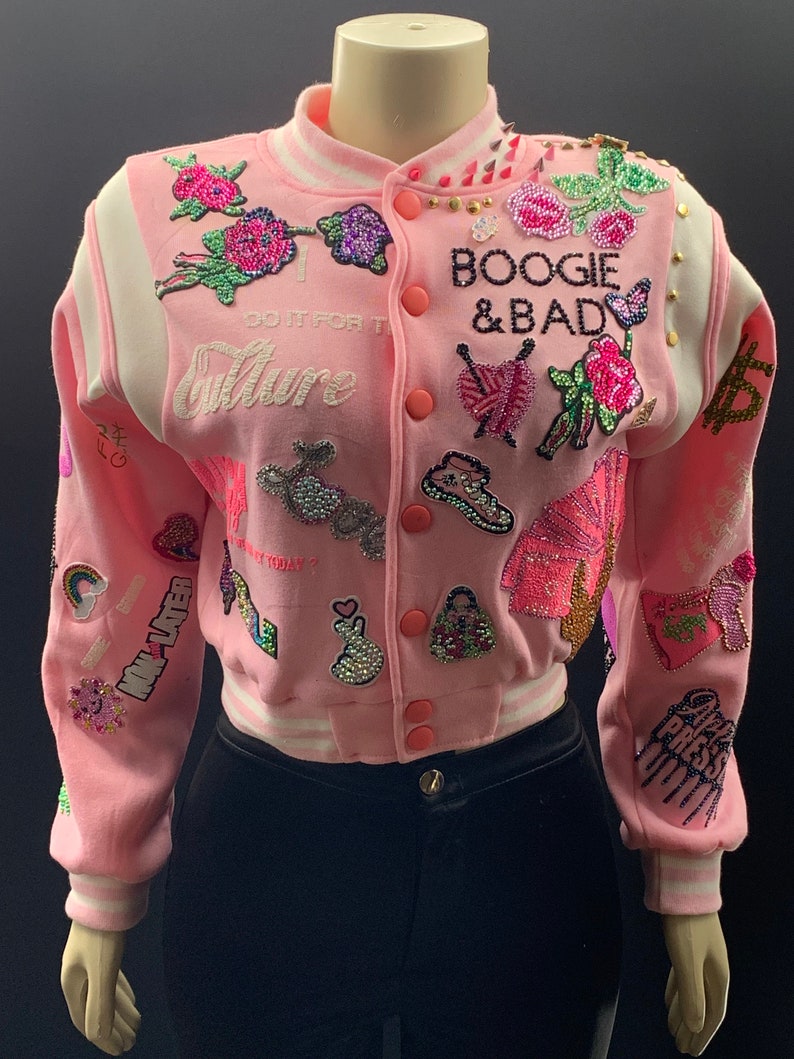 Women Varsity Bomber Jacket - Etsy