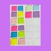 Sticky Notes Printable Templates Daily, Weekly to Do List Planner ...