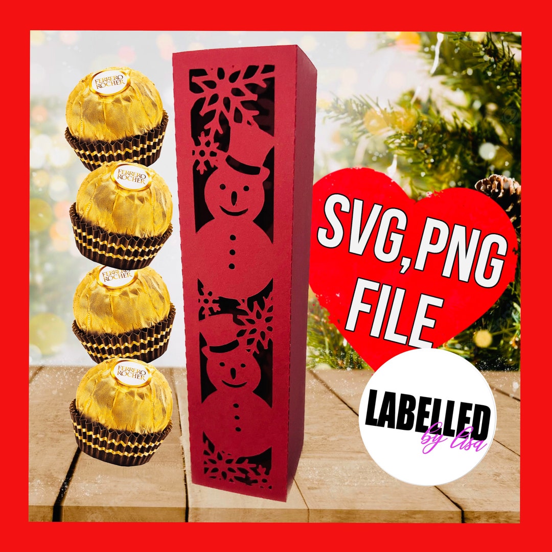 Christmas Snowman, Snowflake Treat Box, Candy Box, Bomboniere, Party ...