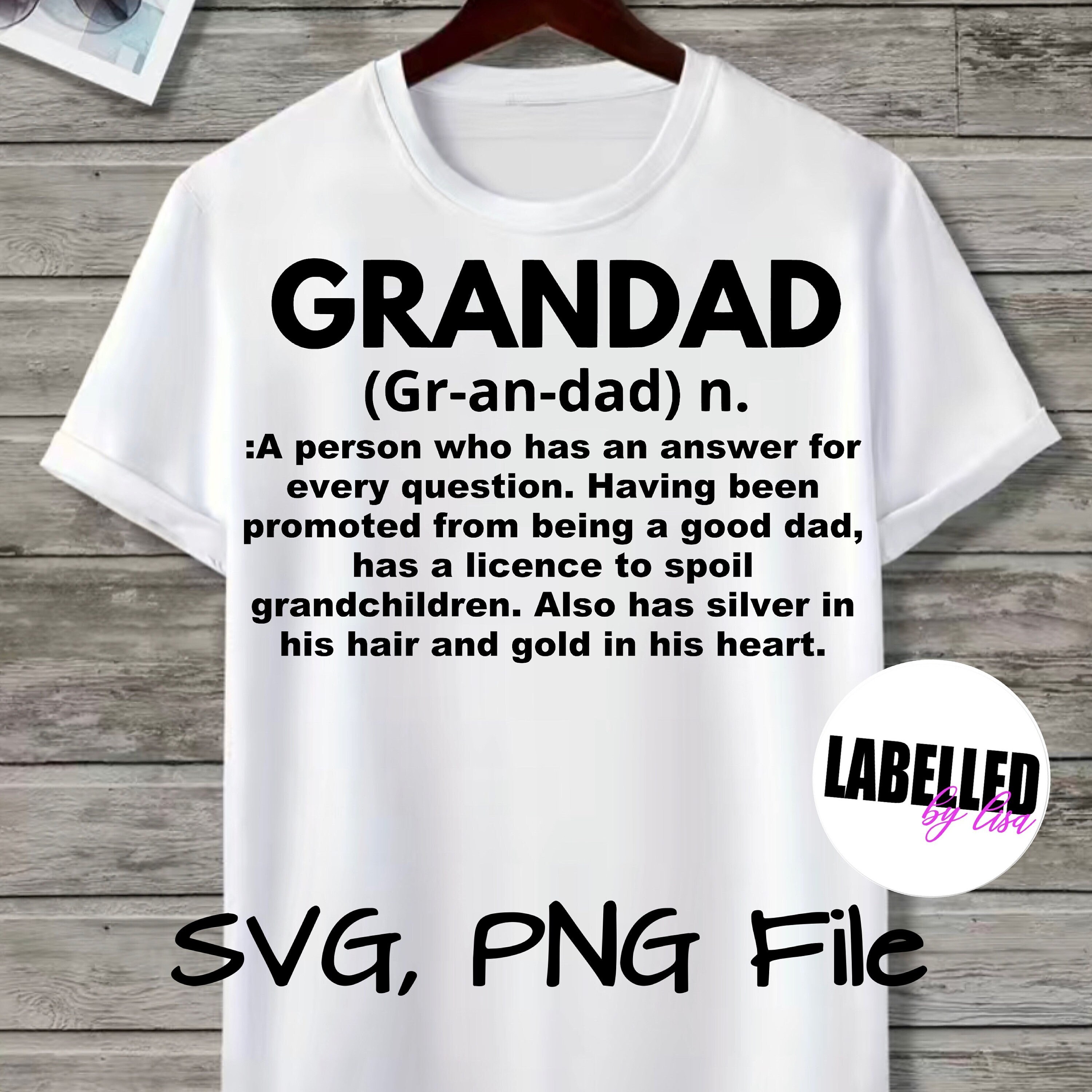 Grandad Grandparent Quote SVG PNG Instant Digital Download - Etsy