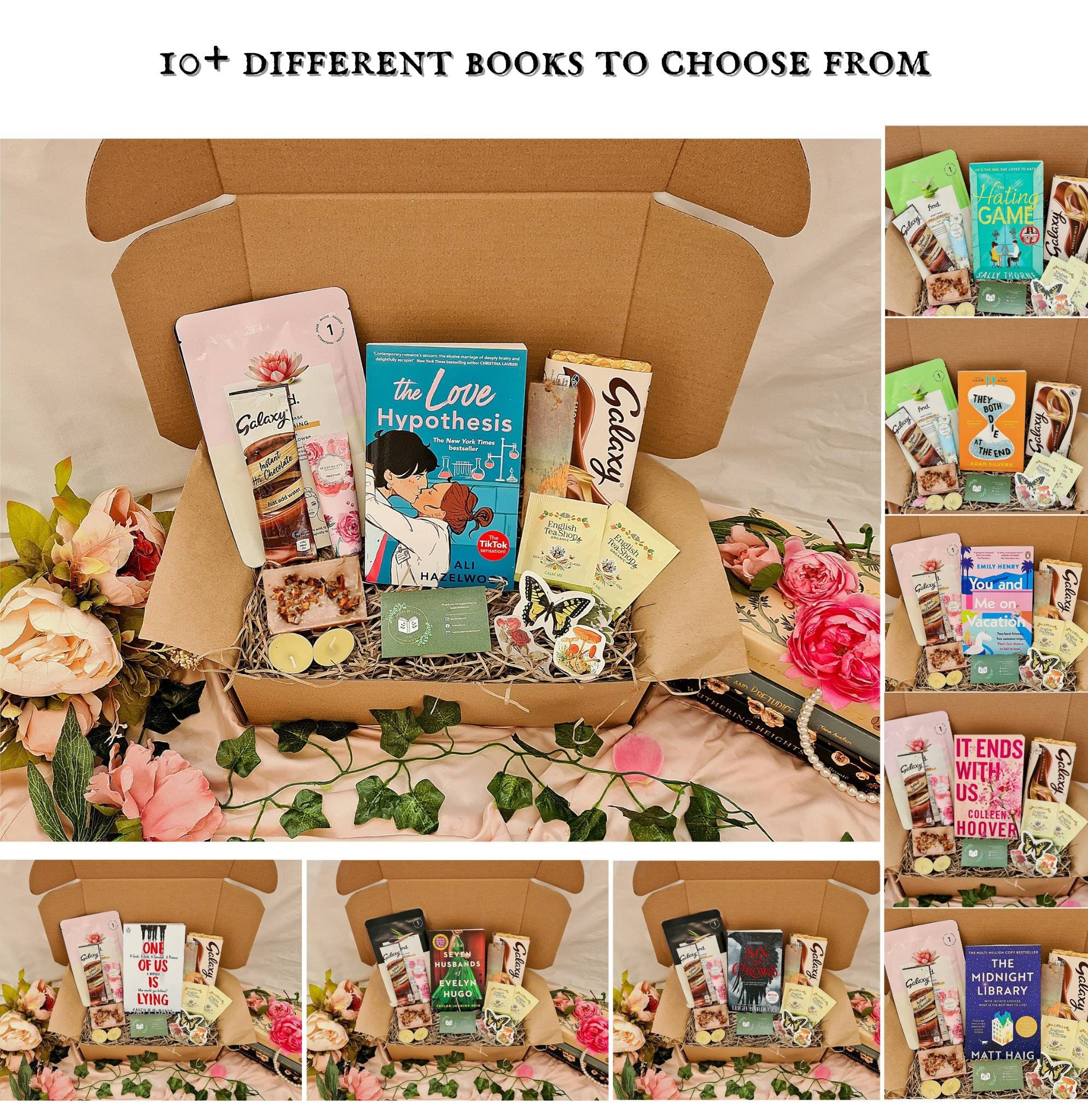 BOOKTOK Bookstagram Book Box Hamper Bookworm Gift for - Etsy UK
