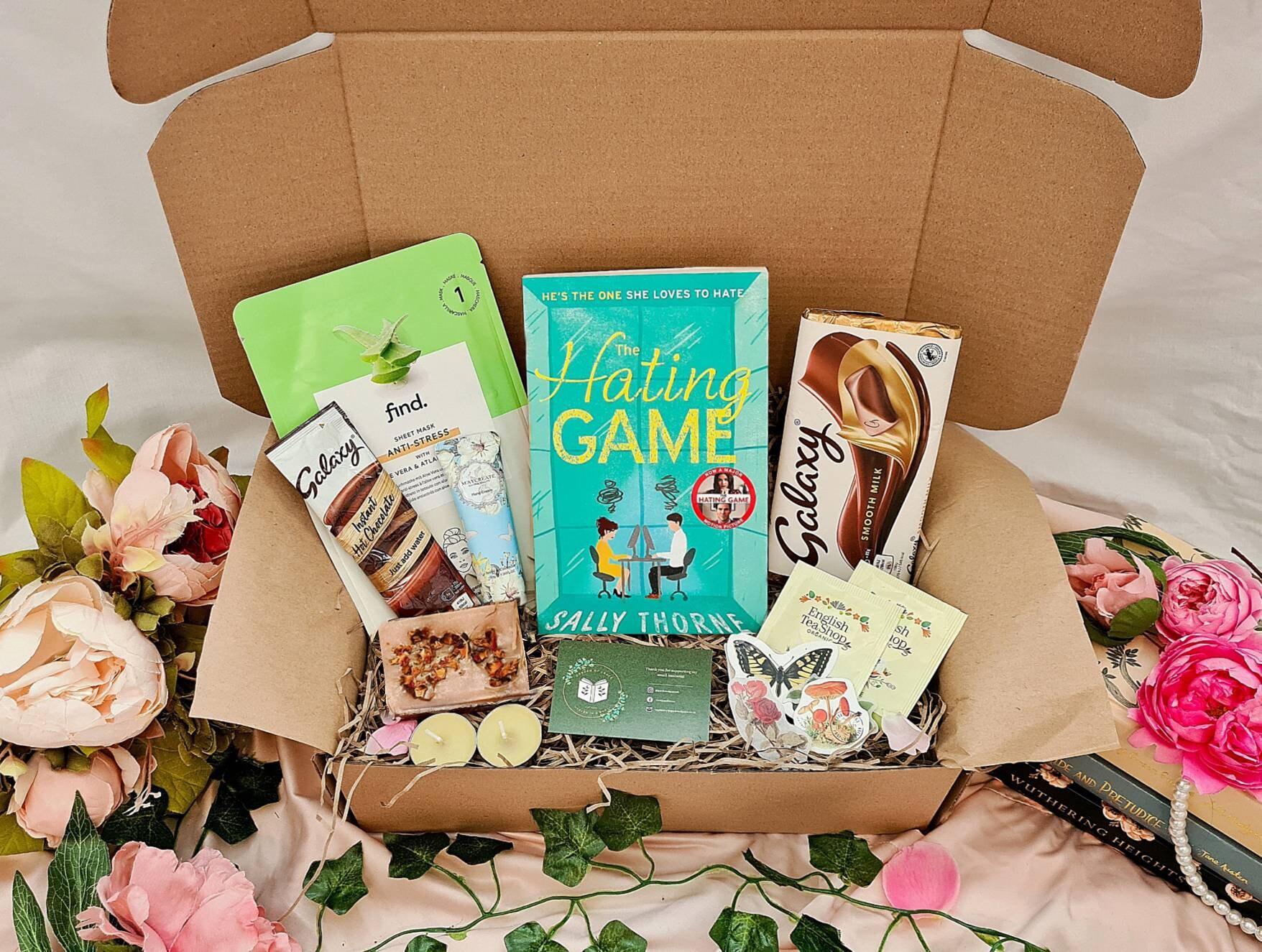 BOOKTOK Bookstagram Book Box Hamper Bookworm Gift for - Etsy UK