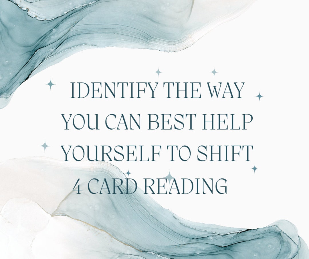 Identify the Best Way to Help You Shift Shifting Reading 4 Cards - Etsy
