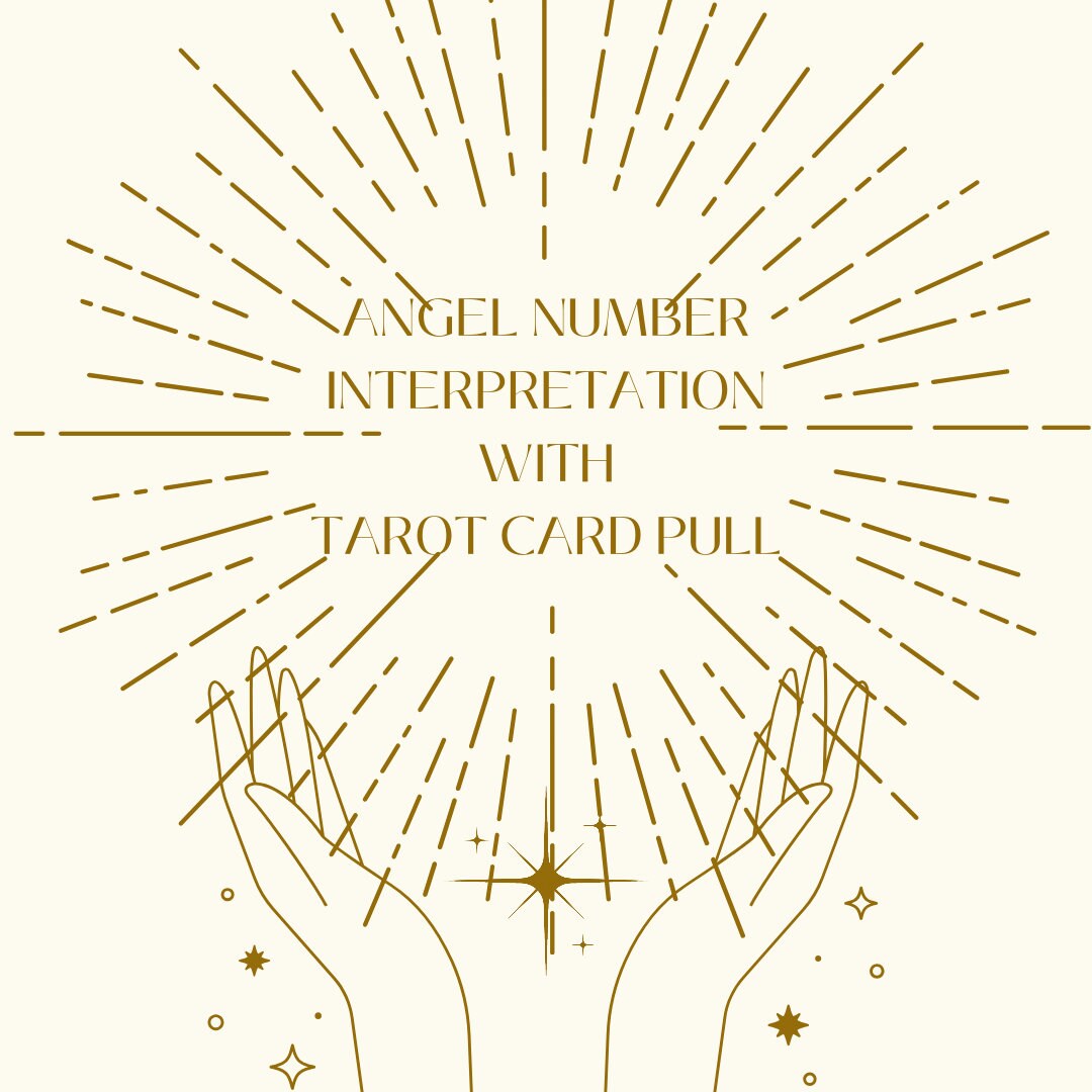 Angel Number Interpretation and Tarot Pull - Etsy
